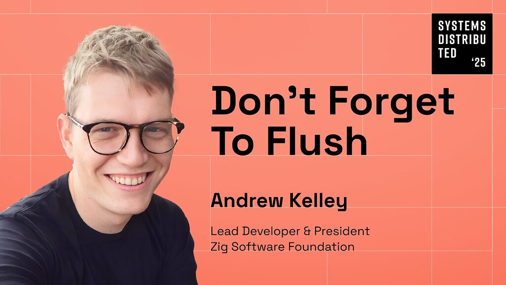 Systems Distributed: Don't Forget To Flush - Media - Ziggit