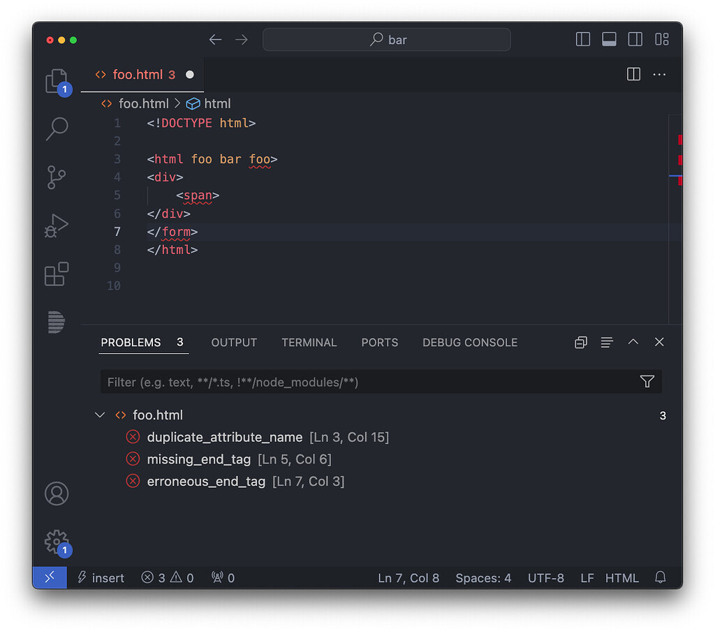 SuperHTML: A HTML Language Server - Showcase - Ziggit