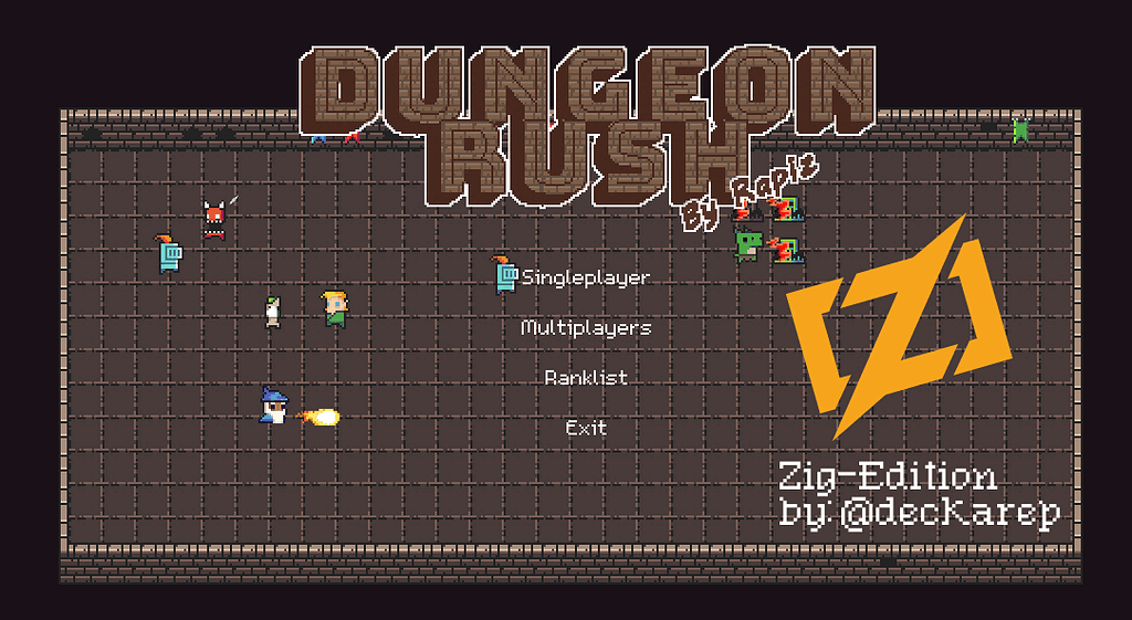 DungeonRush: A popular retro snake style game in SDL2 ported to Zig (originally C) - Showcase ...