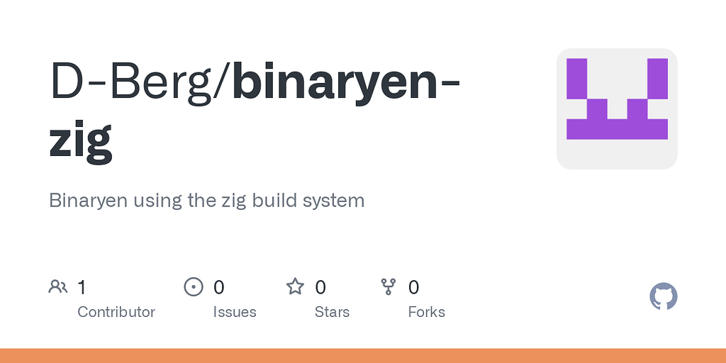 Binaryen Built With Zig Build System Showcase Ziggit