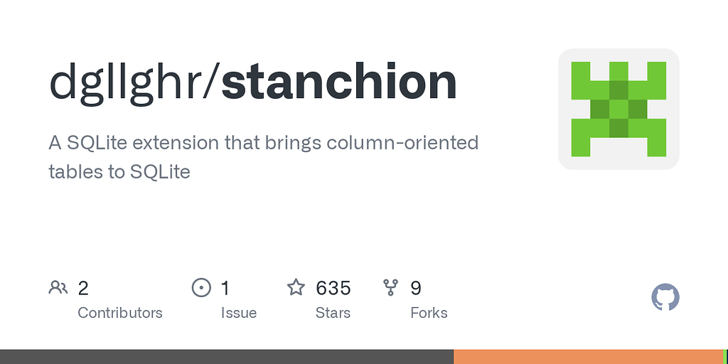 Stanchion: Column-oriented tables in SQLite - Showcase - Ziggit