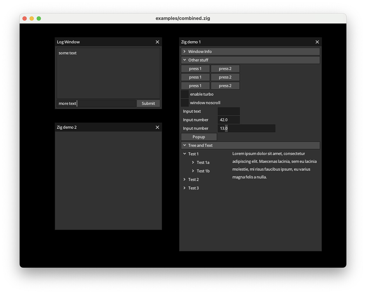 Microui reimplementation in Zig - Showcase - Ziggit
