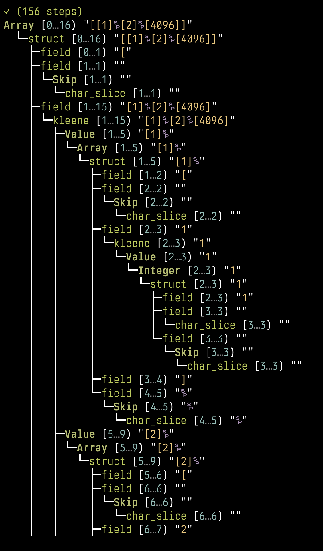 Zisp: Compile-Time PEG Experiments in Zig - Showcase - Ziggit
